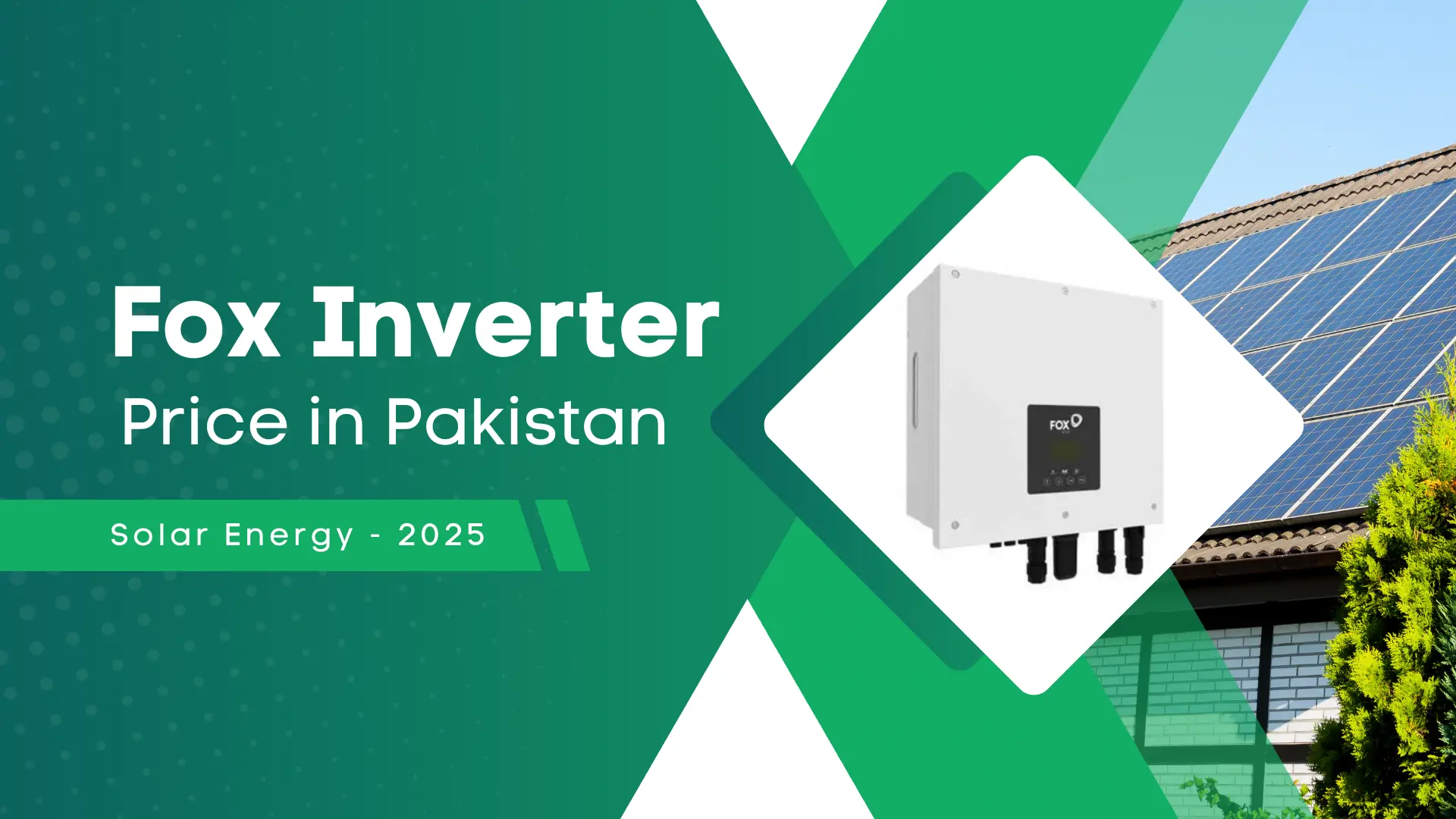 Fox Inverter Price In Pakistan (December 2025) Updated
